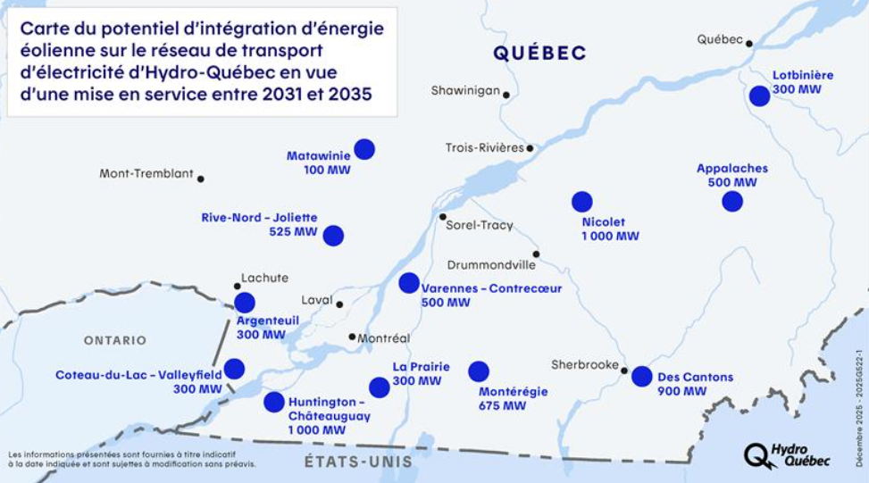 TVRS | Actualités | Nouvel appel d’offres éolien d’Hydro-Québec : le ...